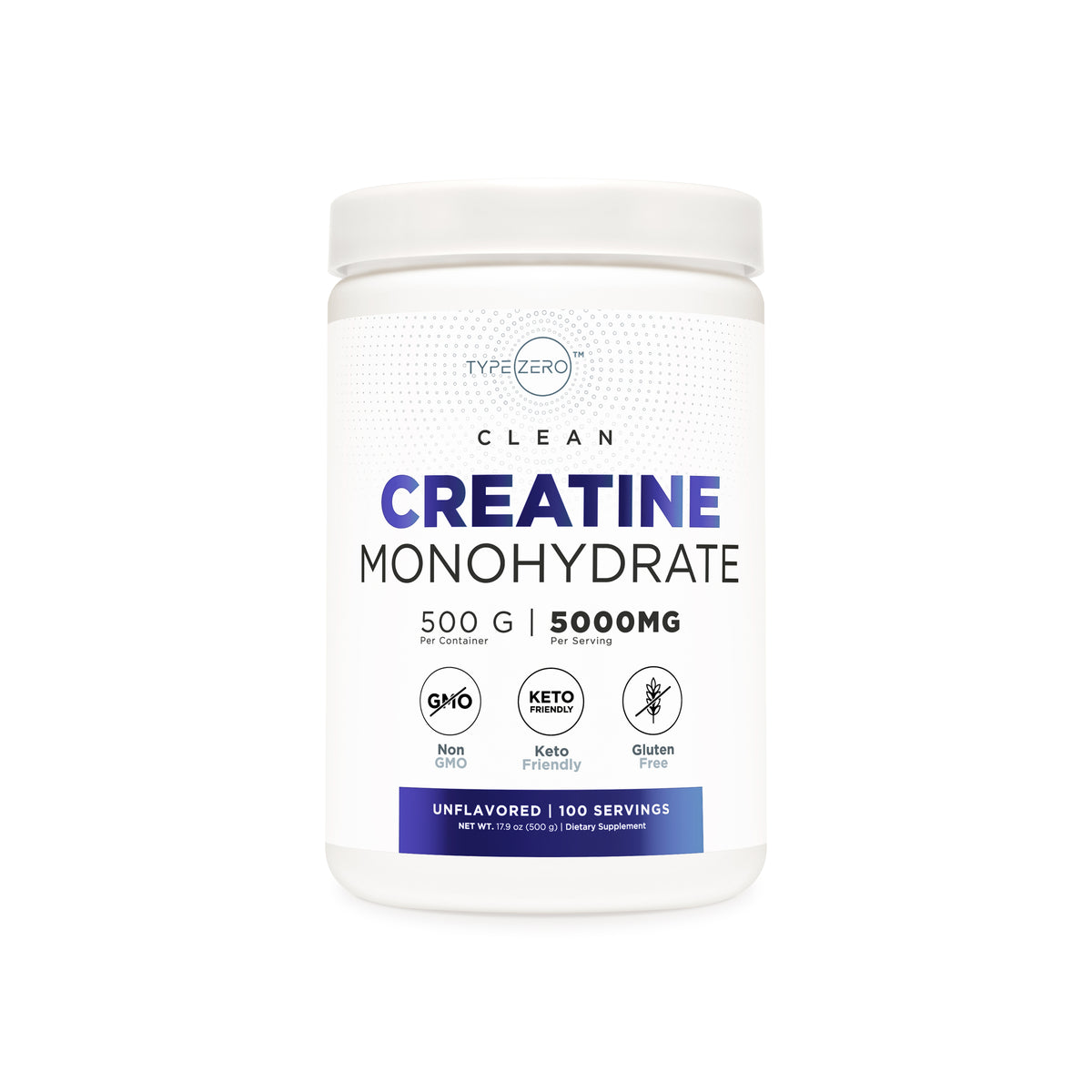 Type Zero Creatine Monohydrate Powder – Type Zero Health