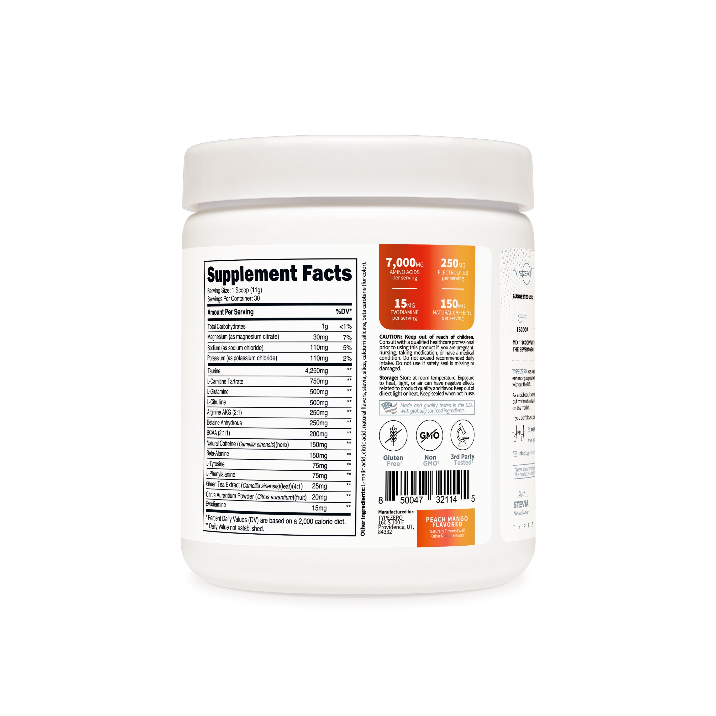 Type Zero Clean Amino Burn – Type Zero Health