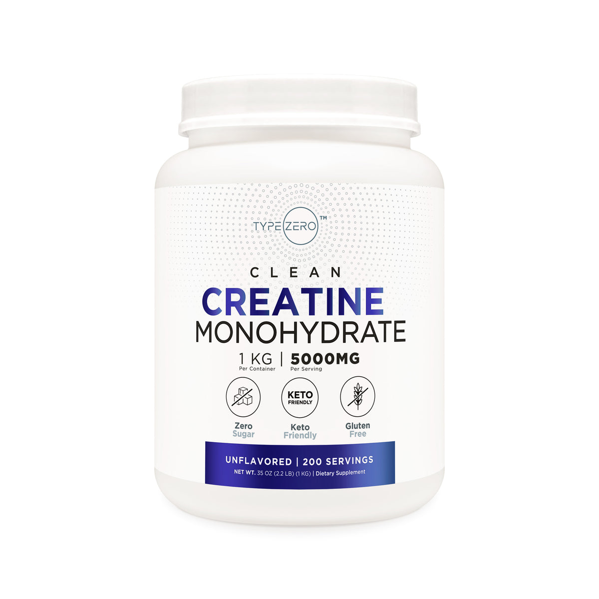 Type Zero Creatine Monohydrate Powder – Type Zero Health